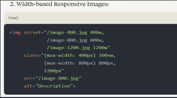 Responsive images using different techniques - quickvisible.com